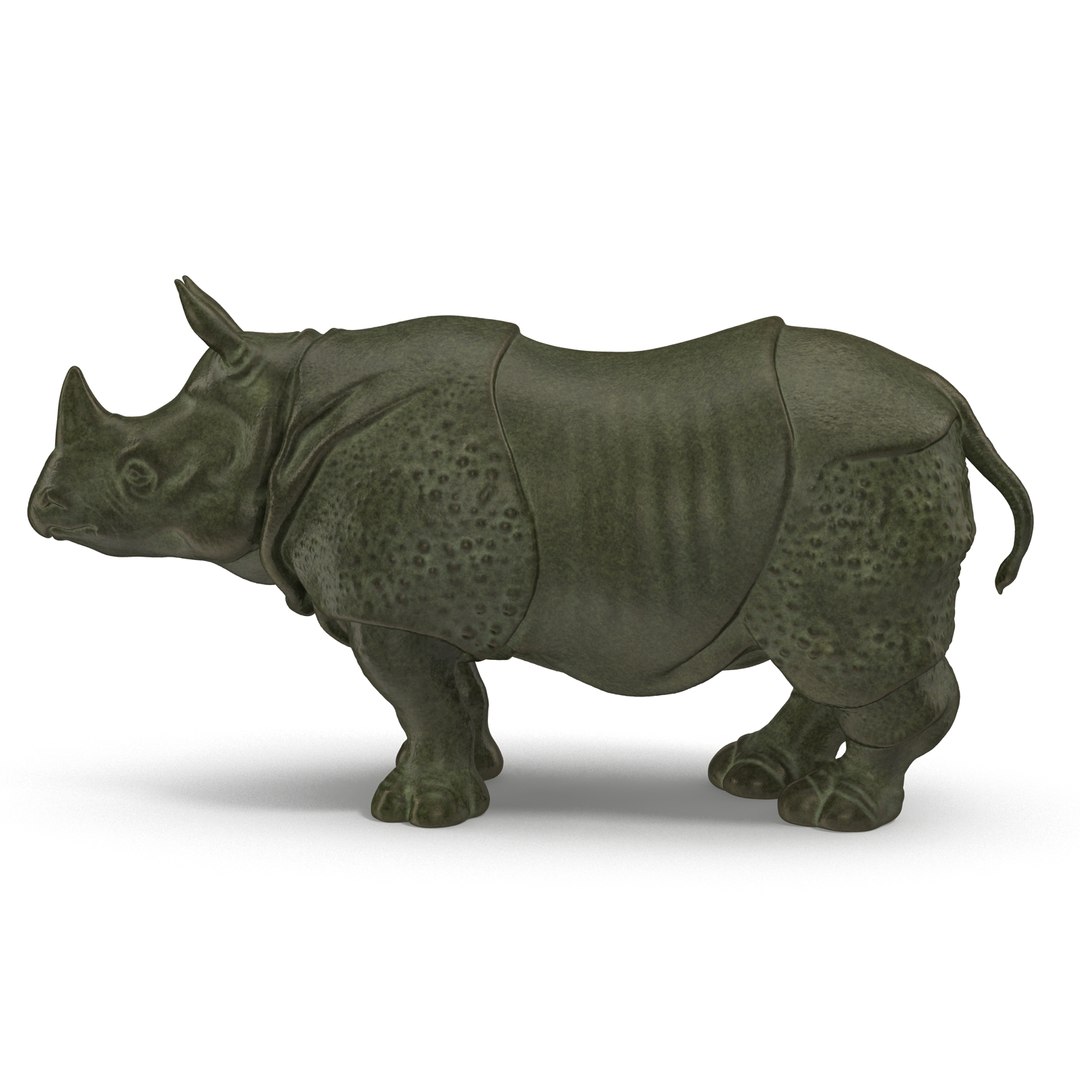 Max Rhino Statue