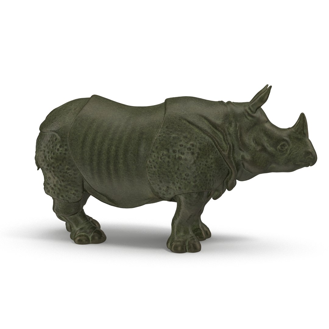 max rhino statue