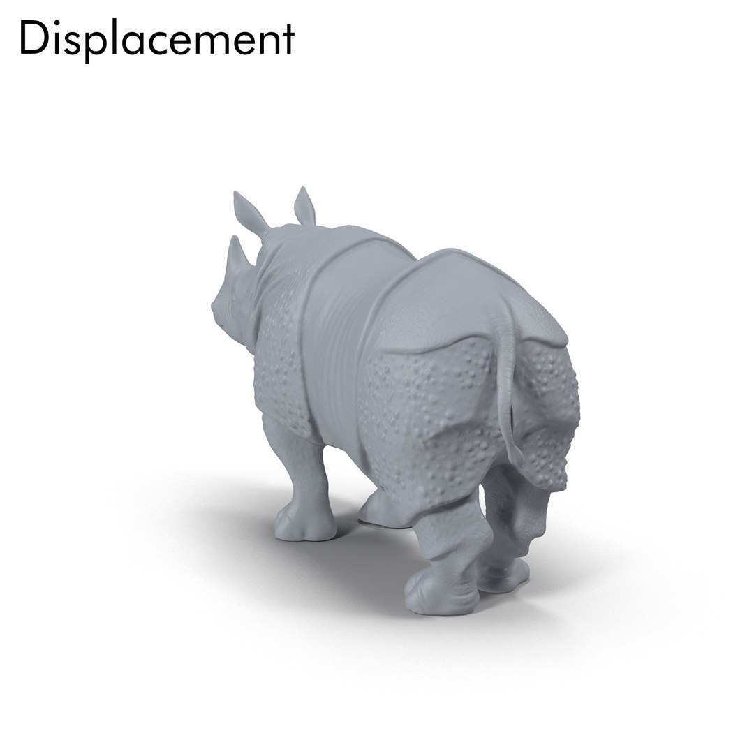 Max Rhino Statue