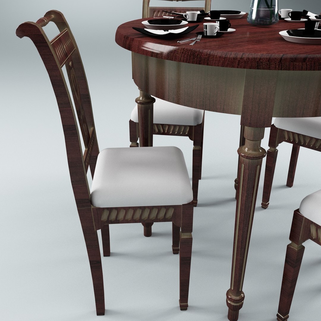 C4d Dinner Tables