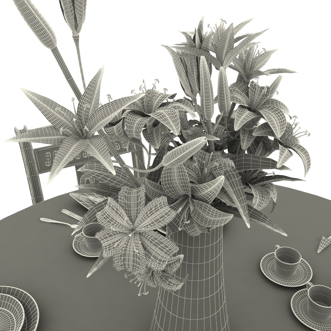 C4d Dinner Tables