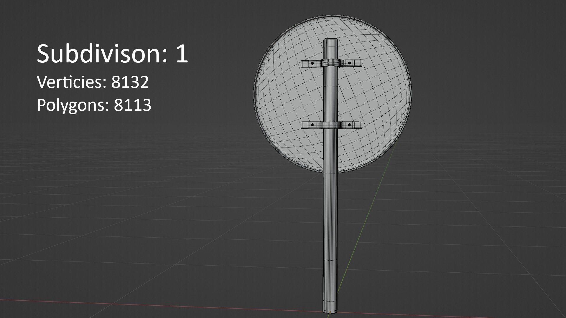 Traffic Sign Direction To The Left 3D Model - TurboSquid 2144635