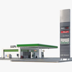 Free 3D Gas-Pump Models | TurboSquid