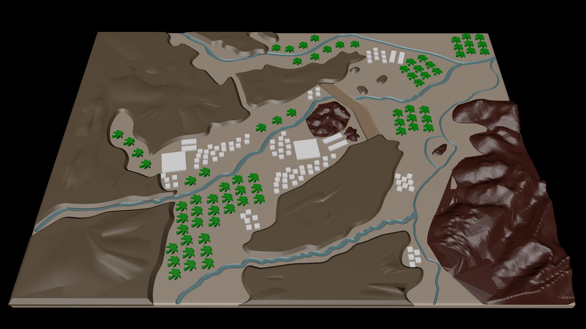 Medina Yathrib In The Old Days 3D Model - TurboSquid 1829112