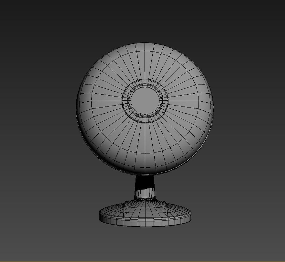Desk Fan 3D - TurboSquid 1474920