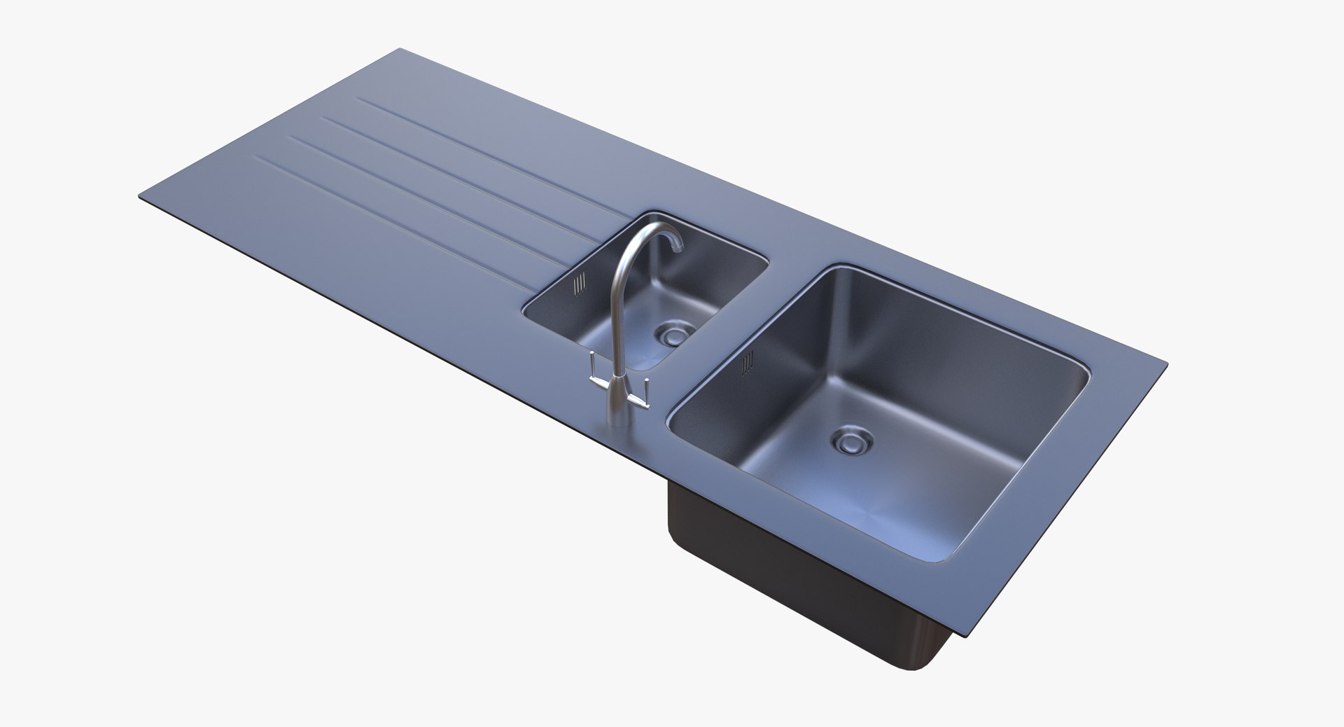 3D Model Kitchen Sink - TurboSquid 1269682