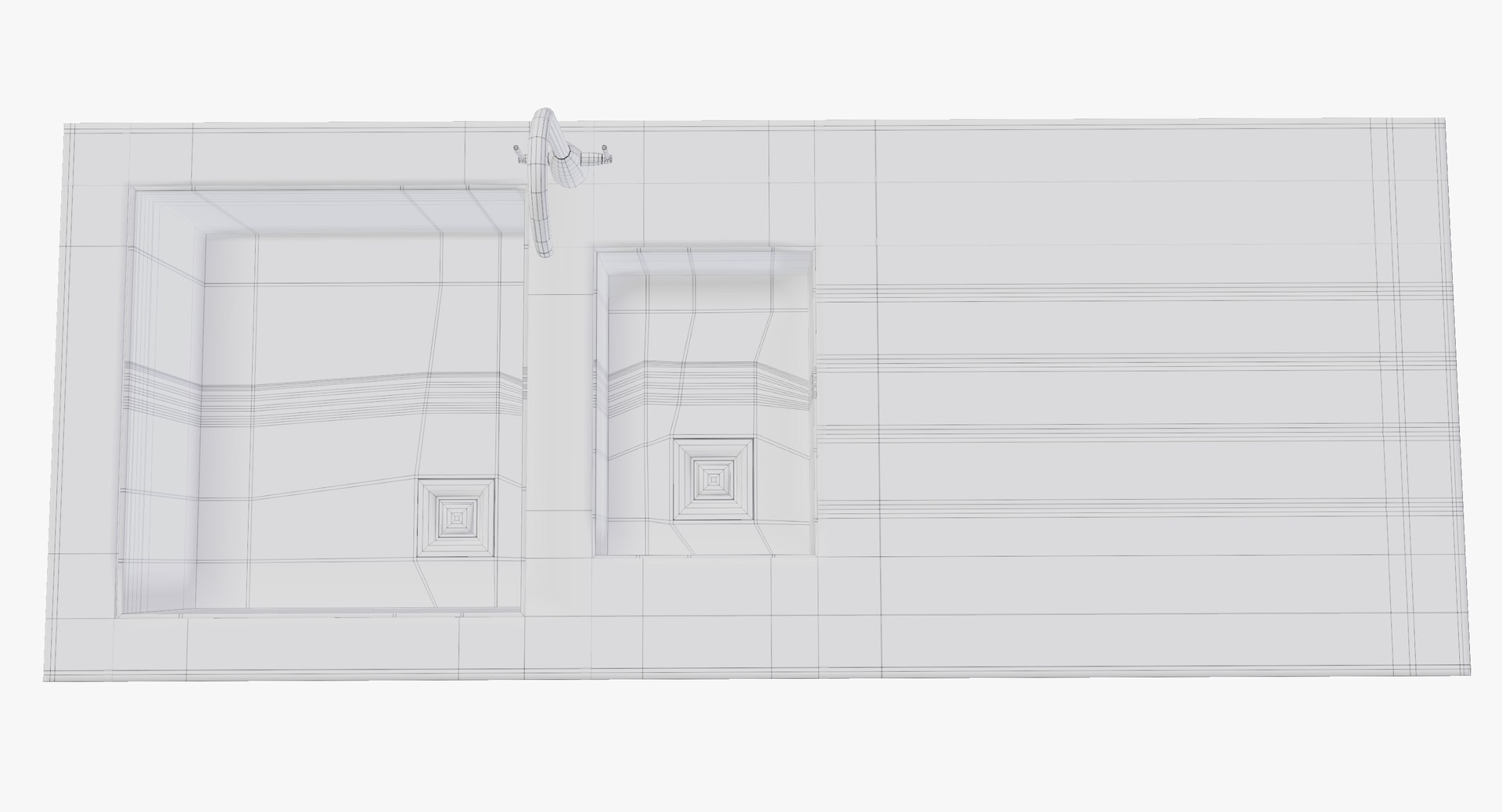 3D Model Kitchen Sink - TurboSquid 1269682