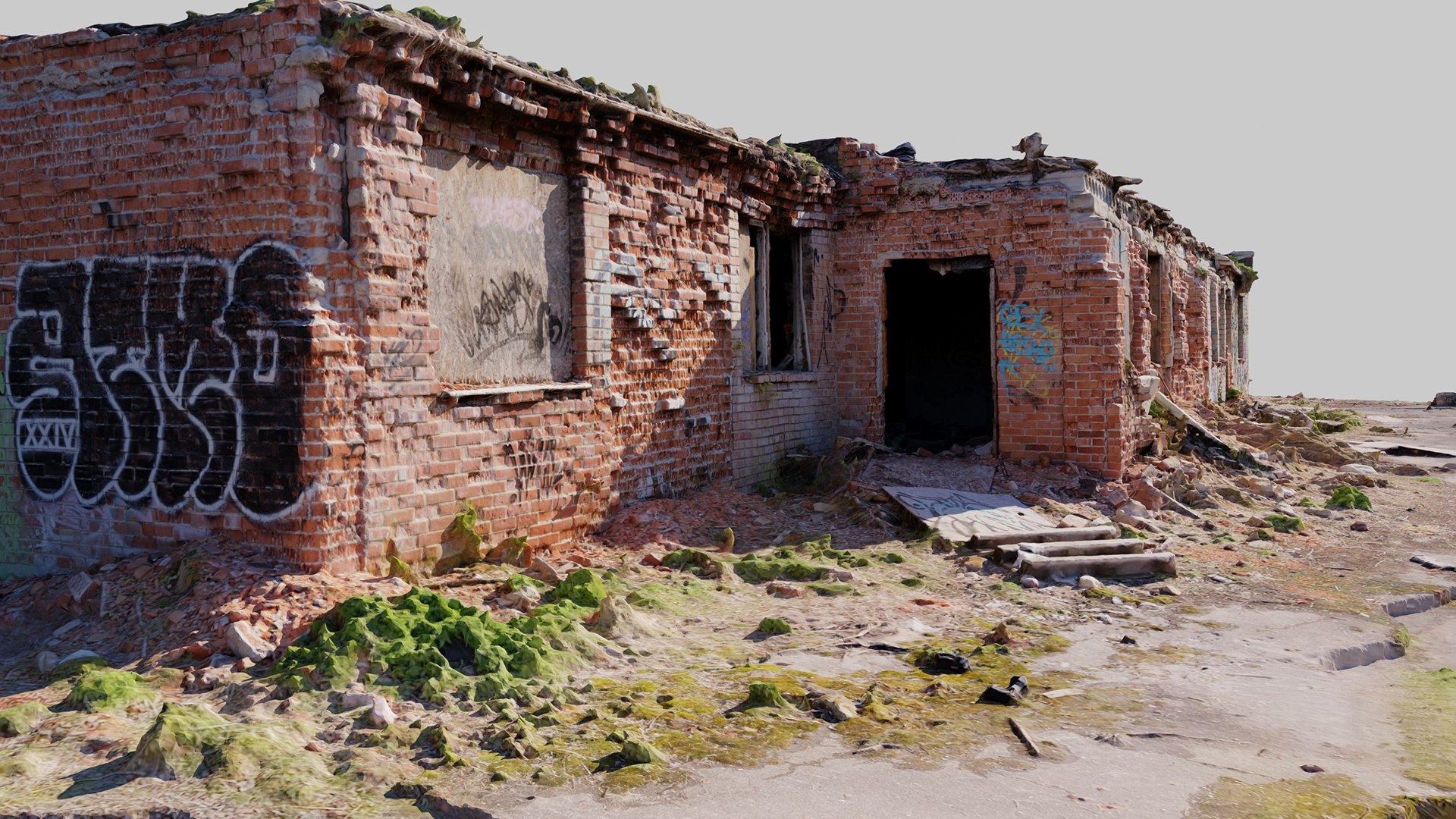 Abandoned-Soviet-Base-Building-5 3D Model - TurboSquid 2237389