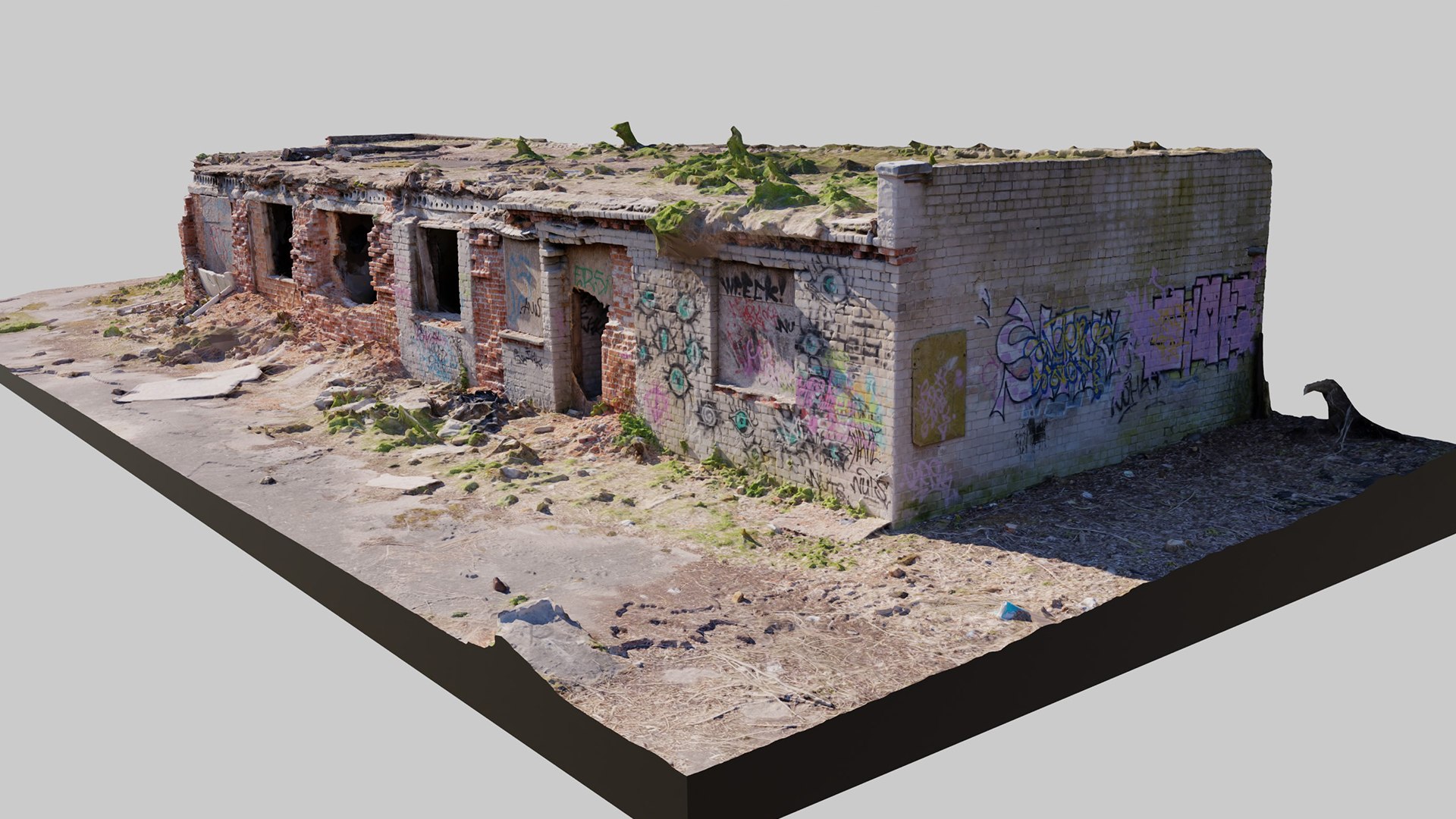 Abandoned-Soviet-Base-Building-5 3D Model - TurboSquid 2237389