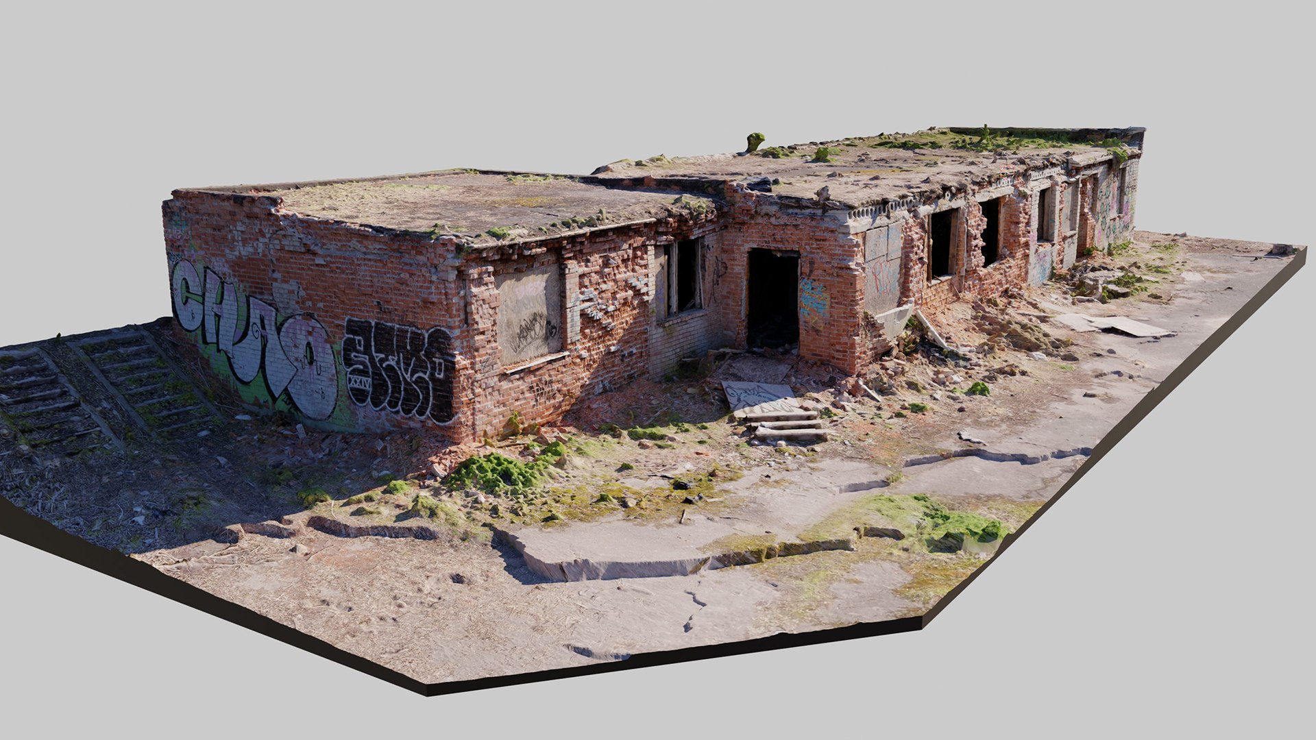 Abandoned-Soviet-Base-Building-5 3D Model - TurboSquid 2237389