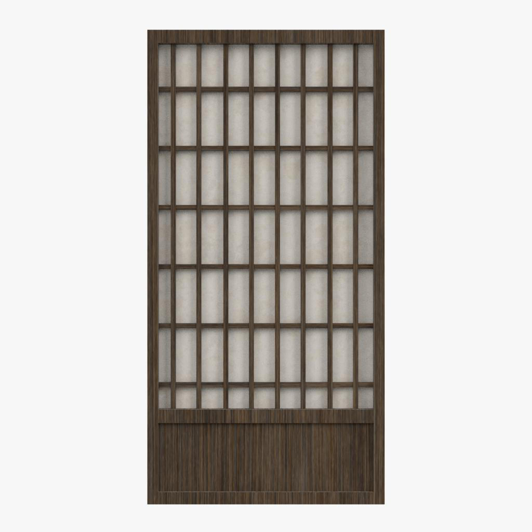 Shoji Japanese Paper Door 3D Model - TurboSquid 1632144