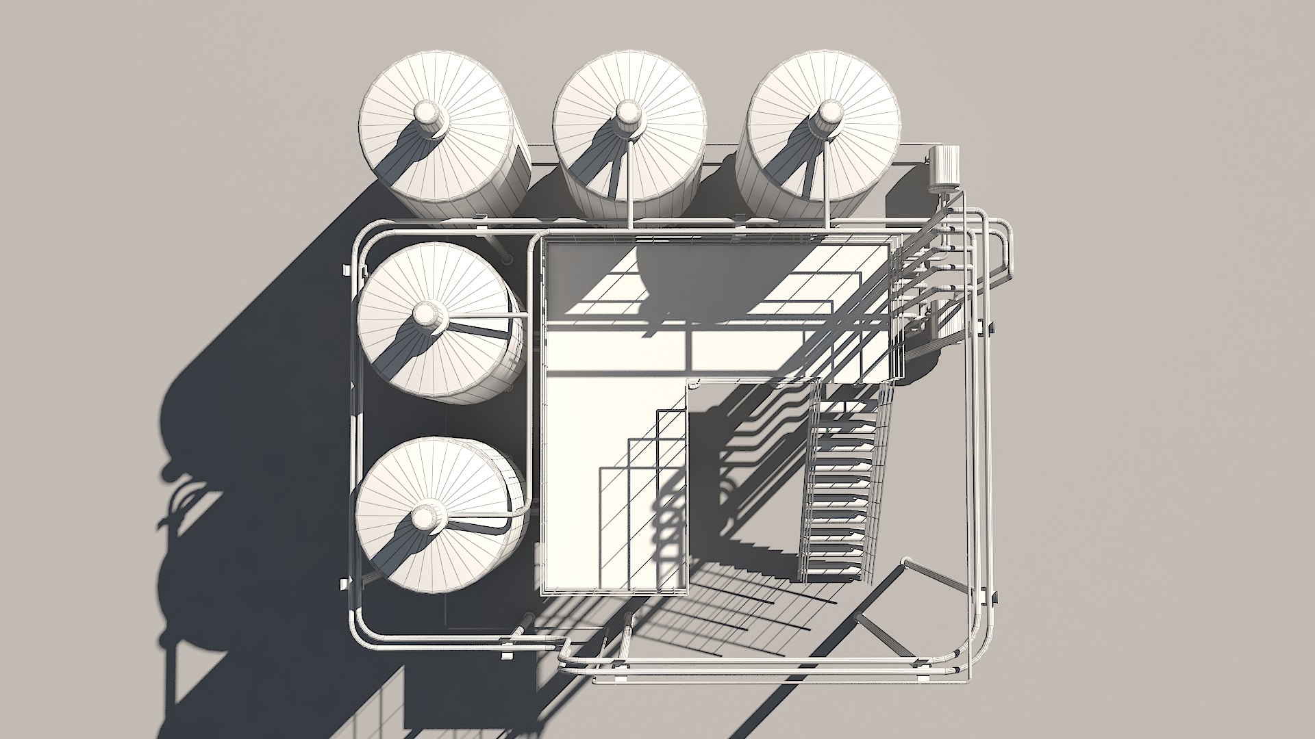 Industrial Barrels 3D Model - TurboSquid 1602617