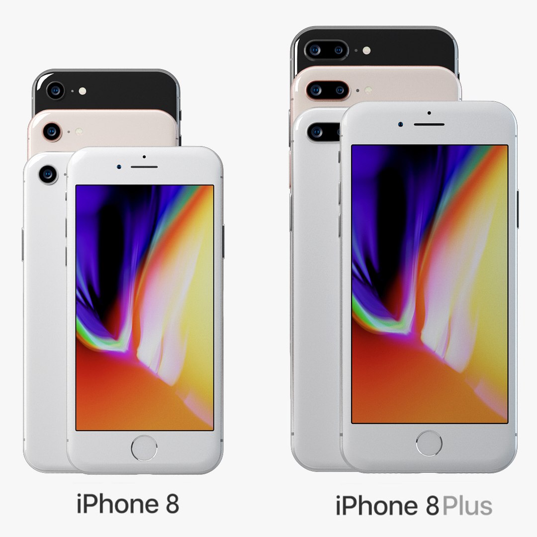 3D Model Iphone 8 Phone - TurboSquid 1207494