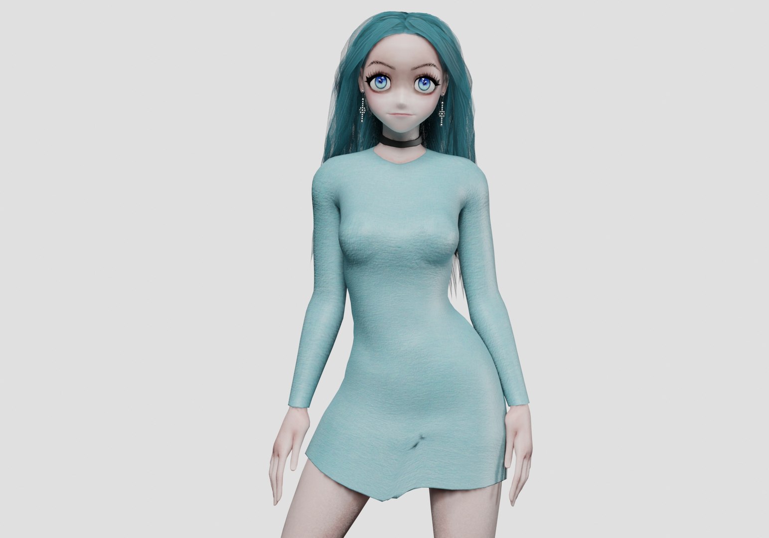 Cute Basic Girl V35992 Model - TurboSquid 2271046