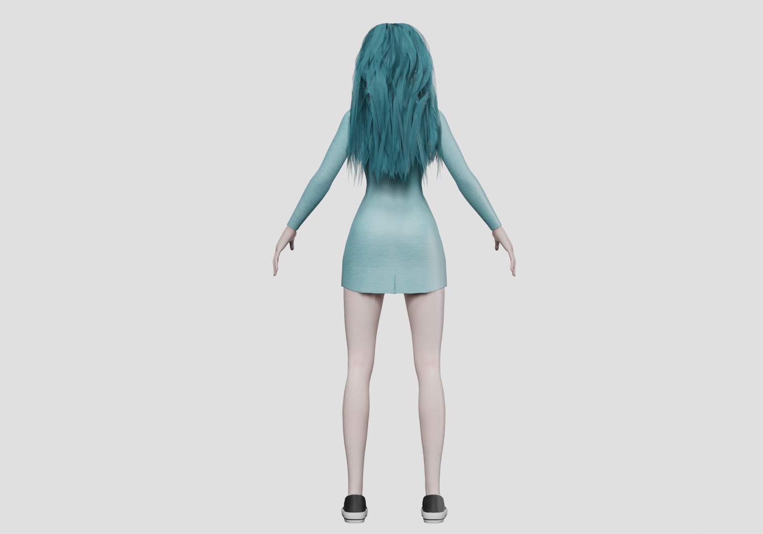 Cute Basic Girl V35992 Model - TurboSquid 2271046
