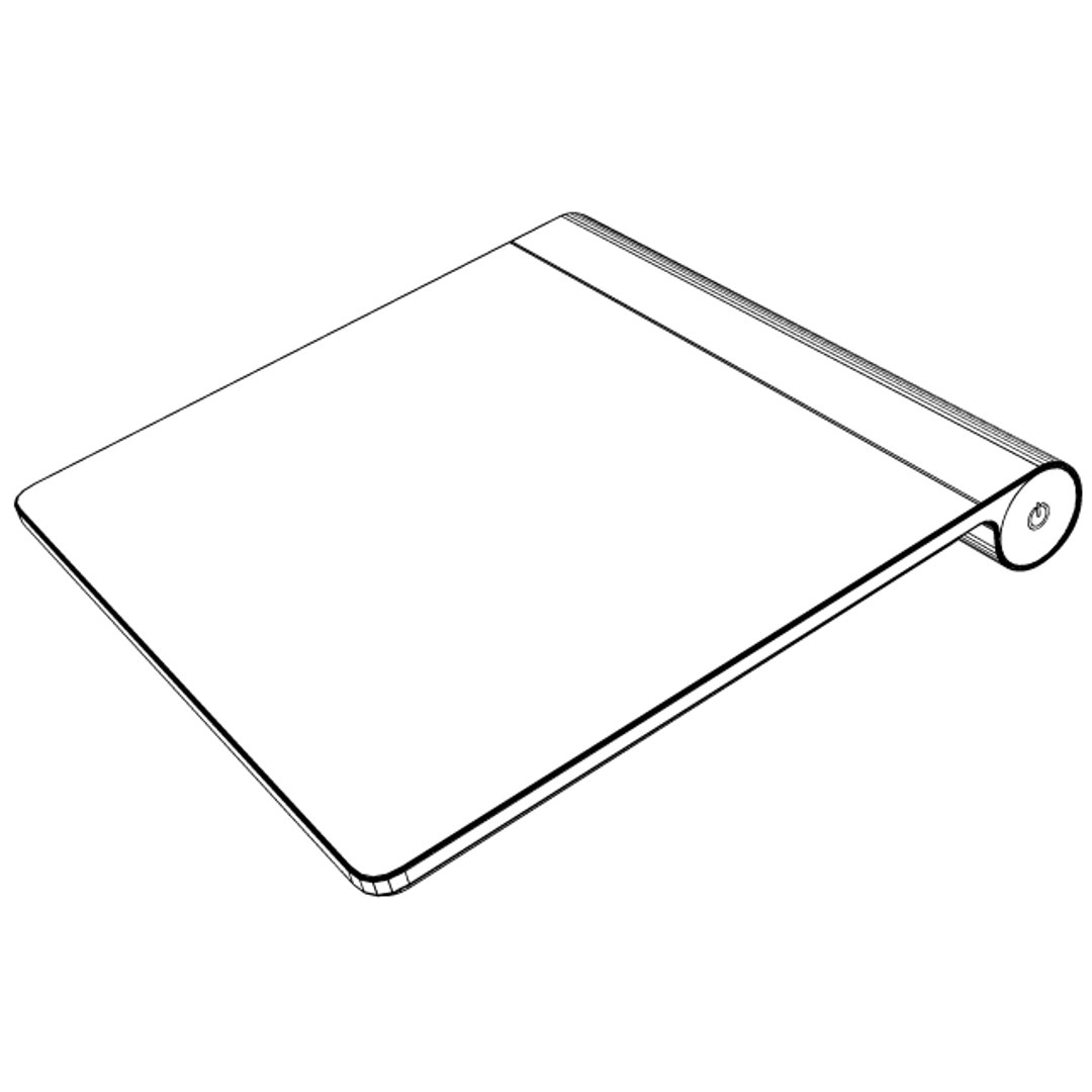 Apple magic trackpad 3D model - TurboSquid 1301078