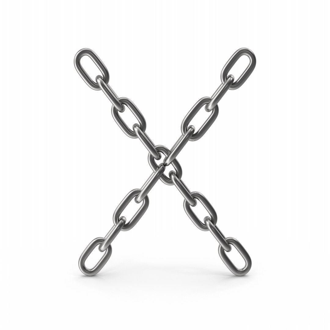 Chain Letter X Model - TurboSquid 2024725