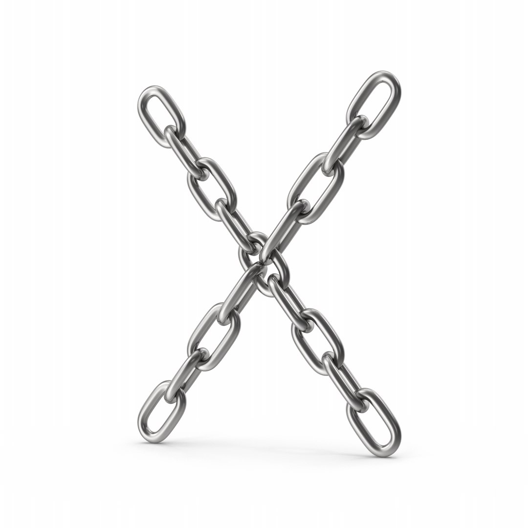 Chain Letter X Model - TurboSquid 2024725