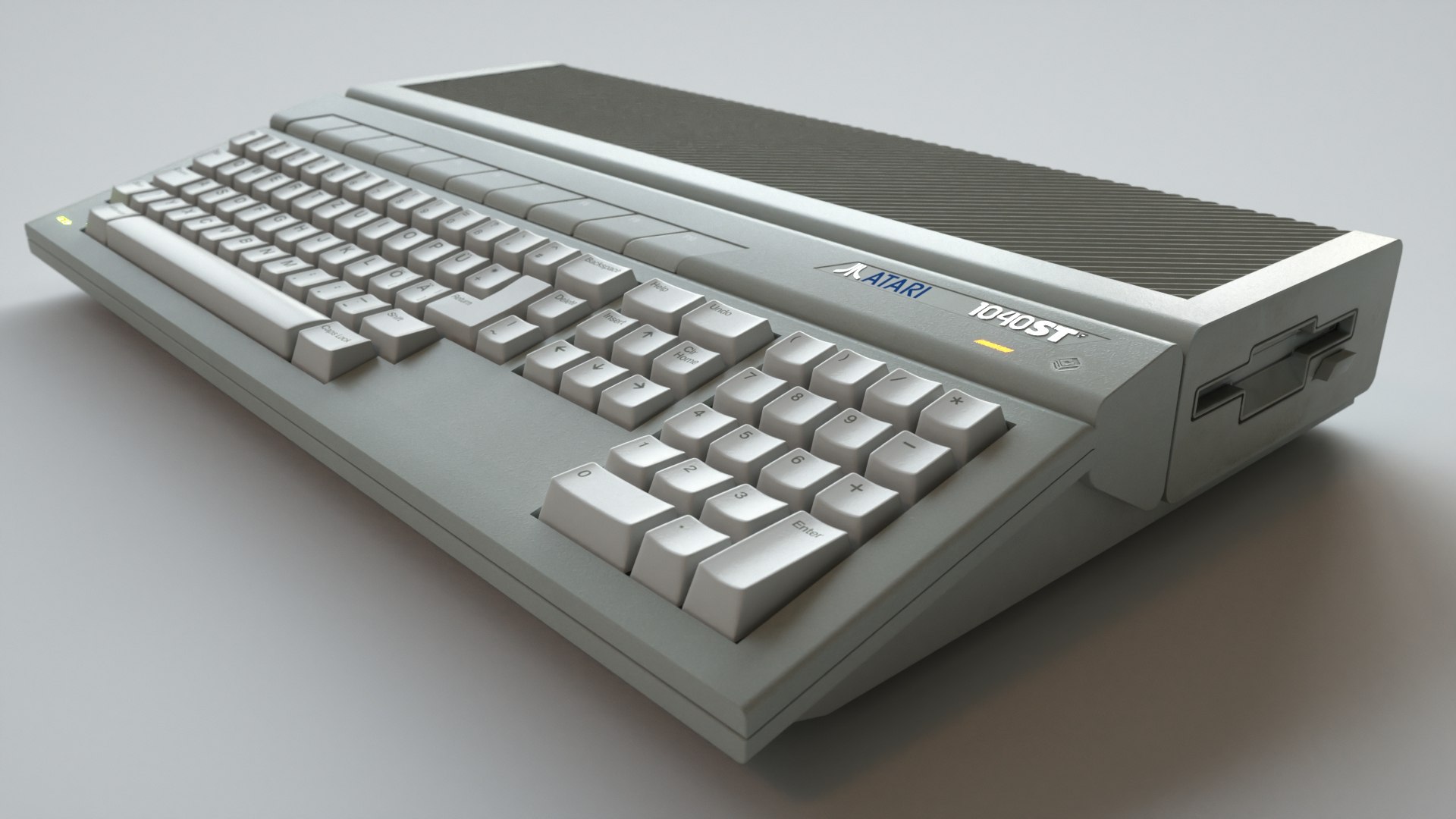 Free Atari ST 3D Model - TurboSquid 1716687