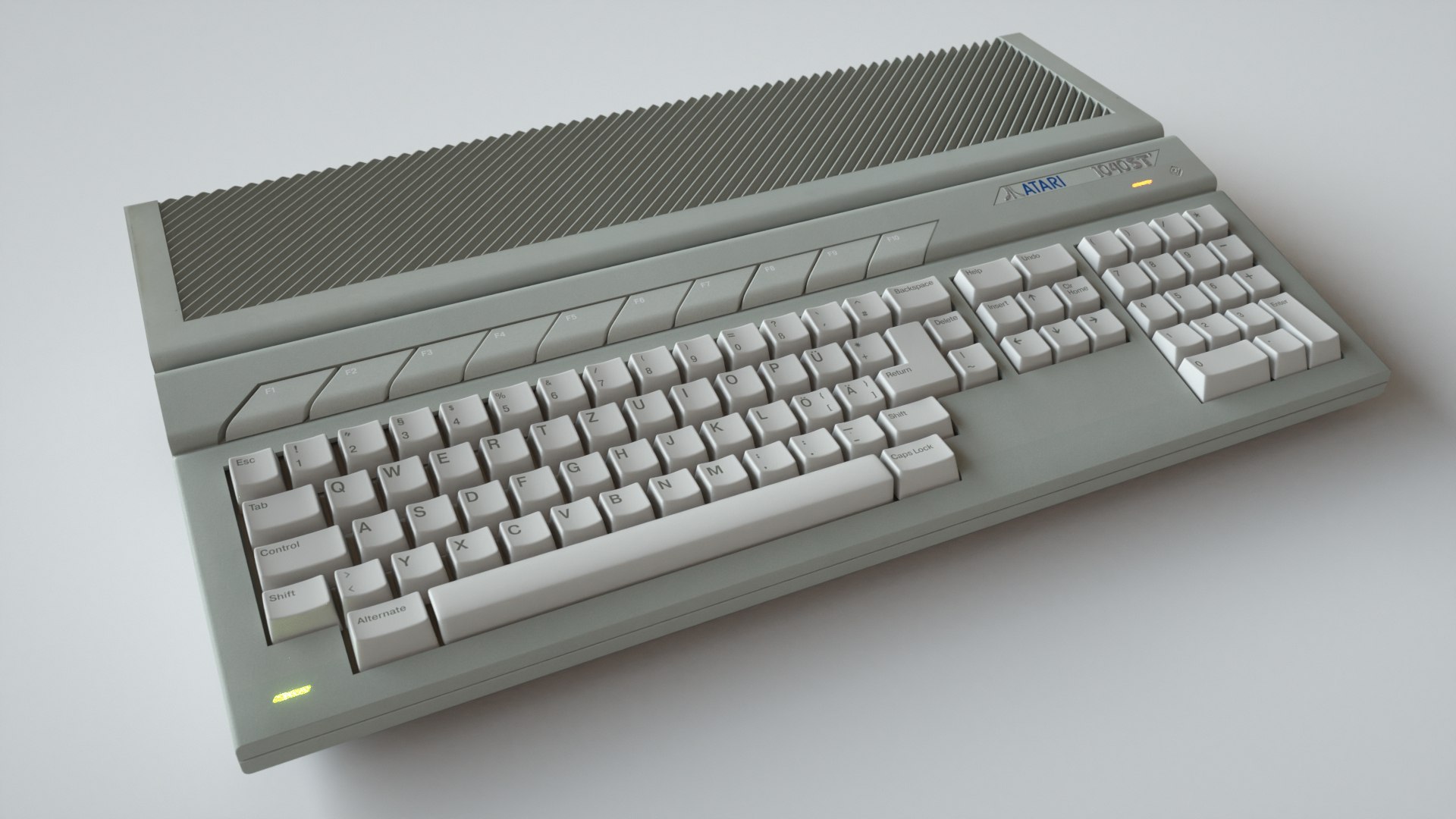 Free Atari ST 3D Model - TurboSquid 1716687