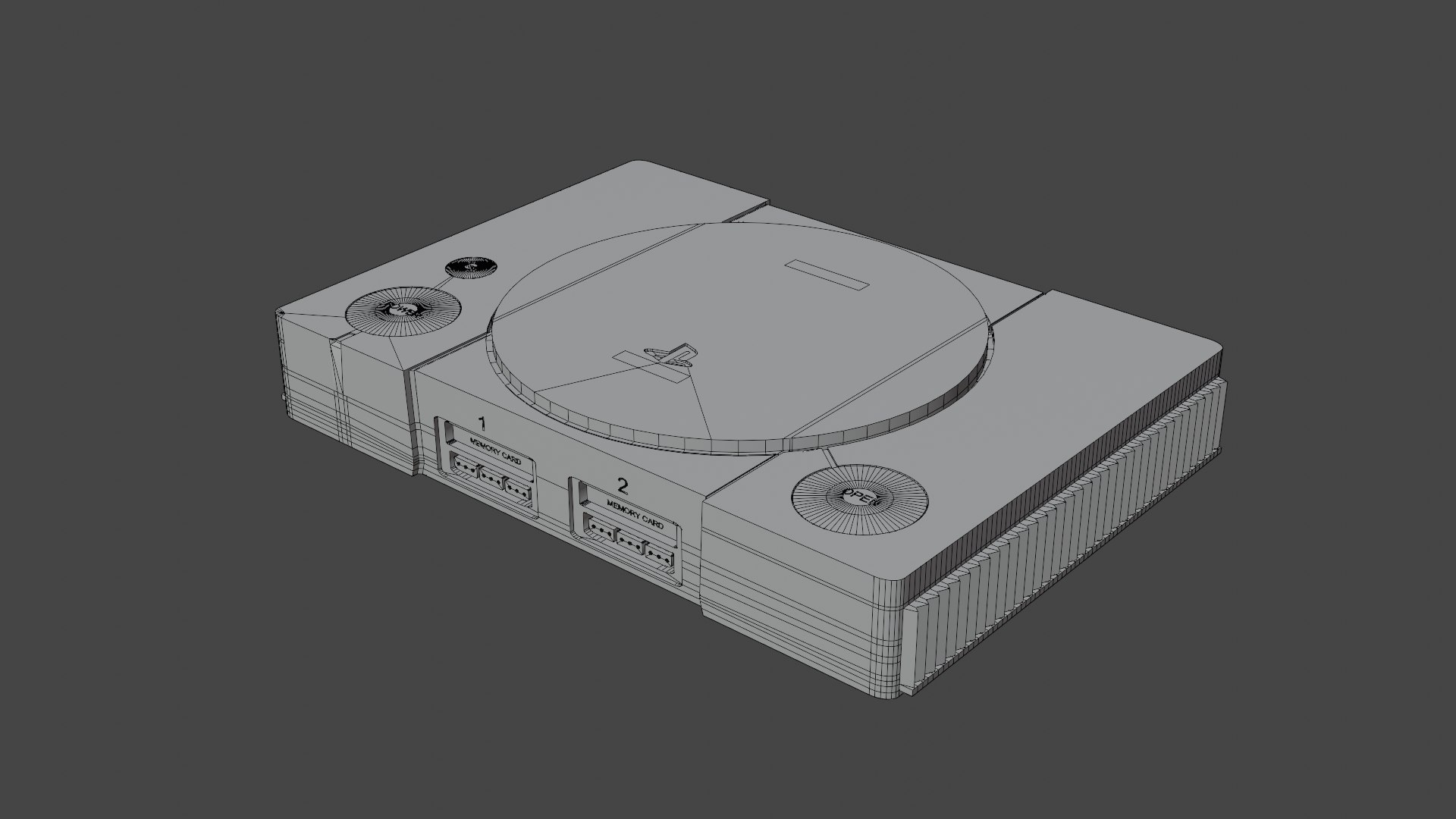 3D PlayStation Model - TurboSquid 1937619