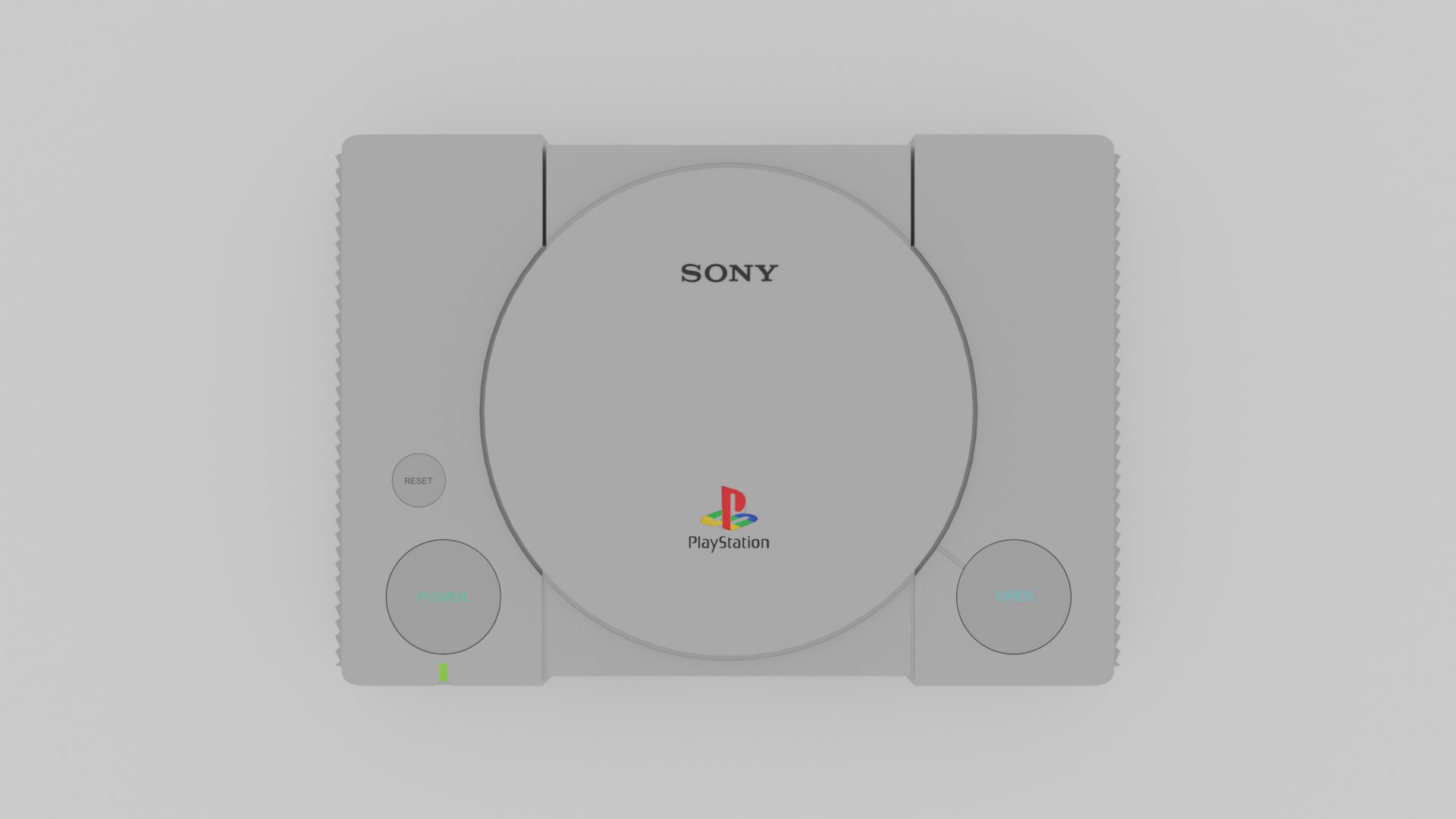 3D PlayStation Model - TurboSquid 1937619