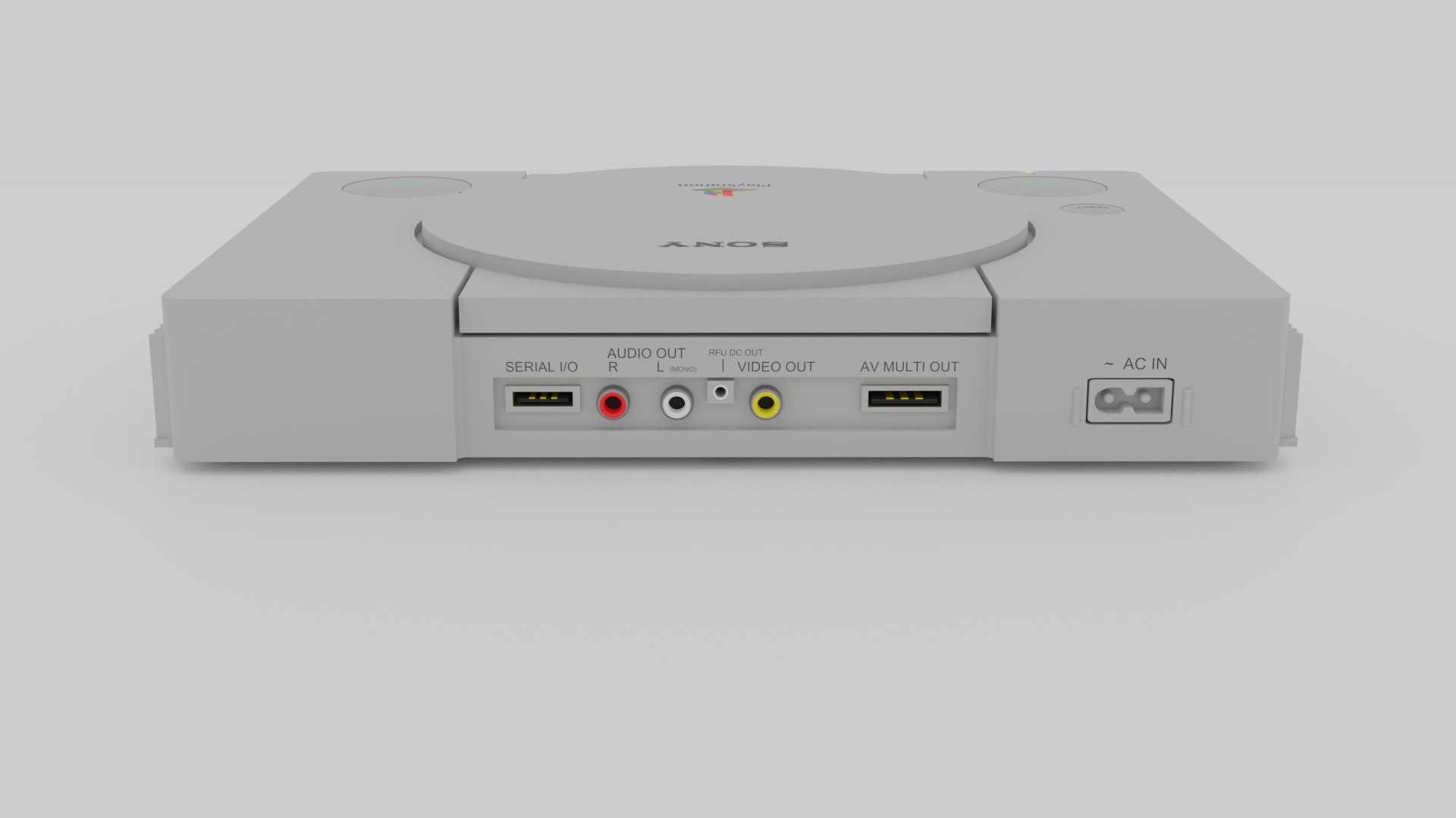 3D PlayStation Model - TurboSquid 1937619