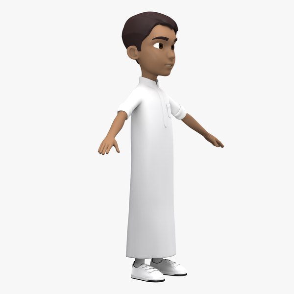 3D arabian boy character model - TurboSquid 1151390