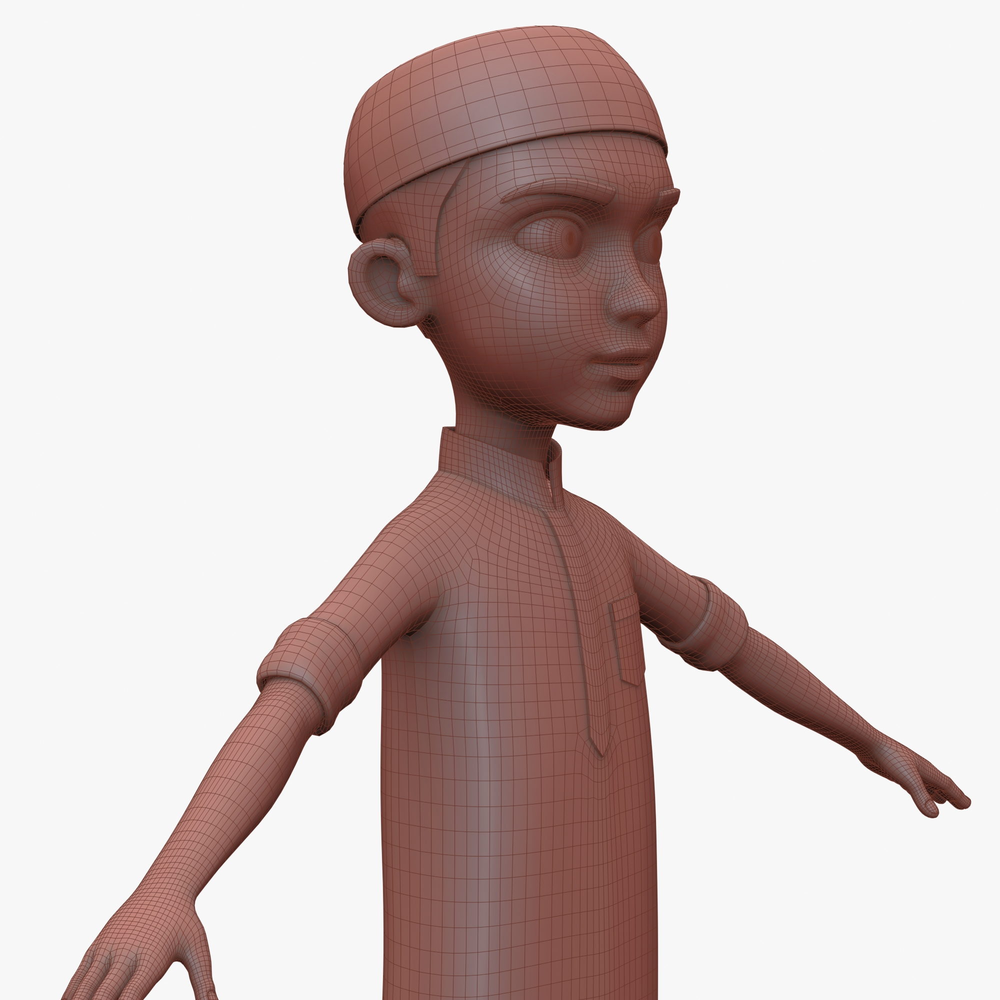 3D arabian boy character model - TurboSquid 1151390
