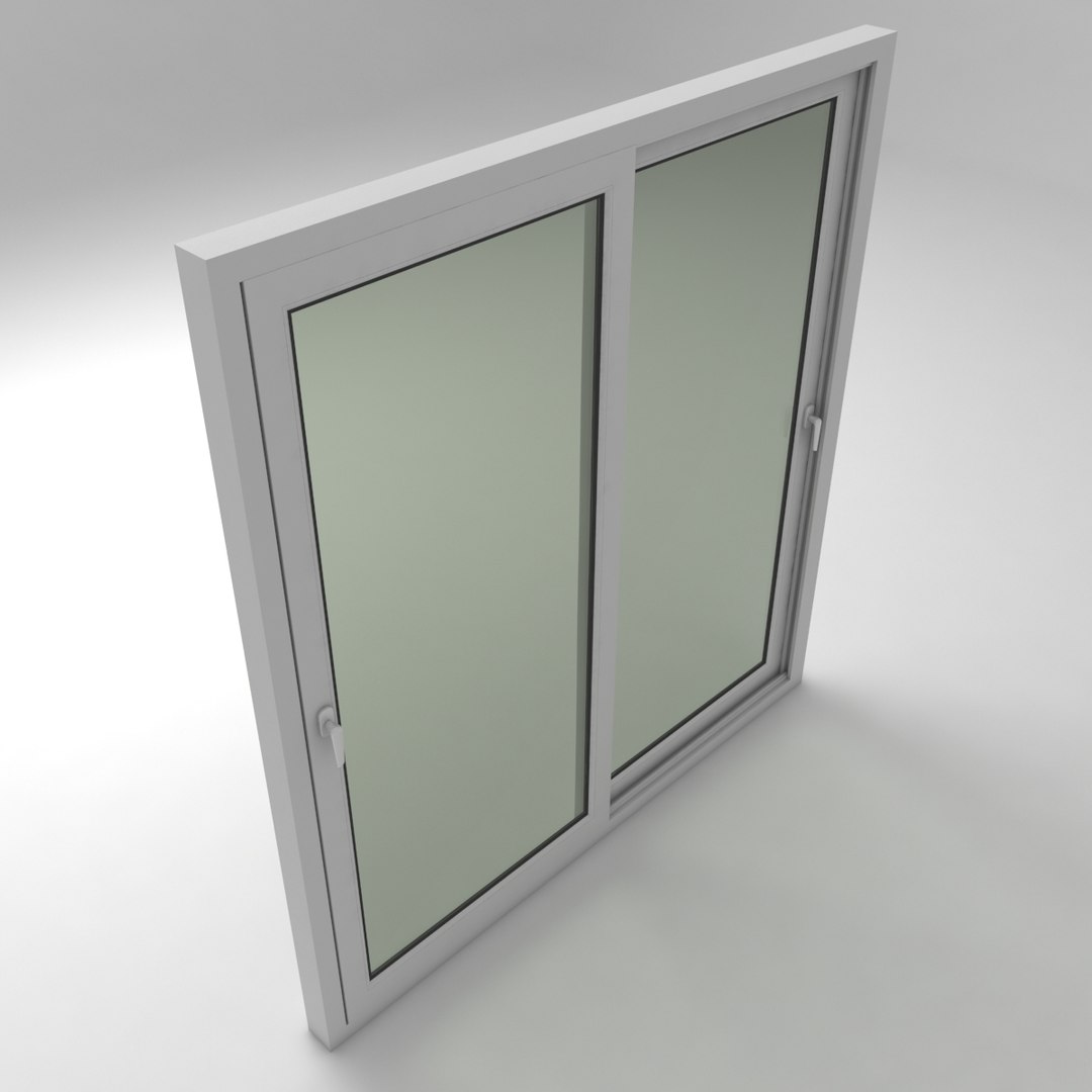 3D Sliding Windows Door - TurboSquid 1373866
