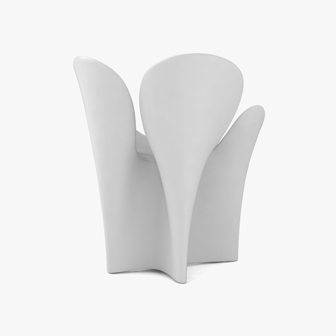Driade Clover Chair 3D model - TurboSquid 1979580