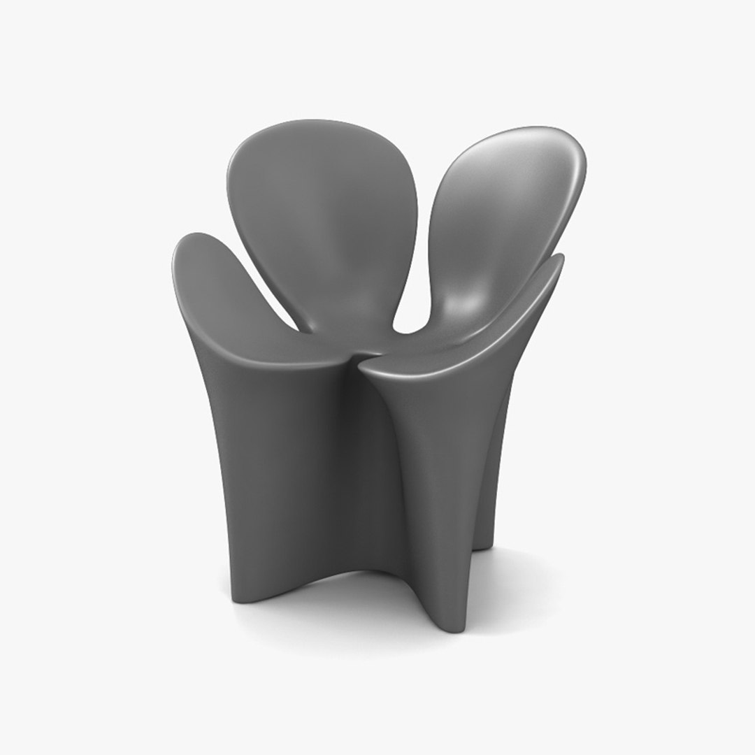Driade Clover Chair 3D model - TurboSquid 1979580