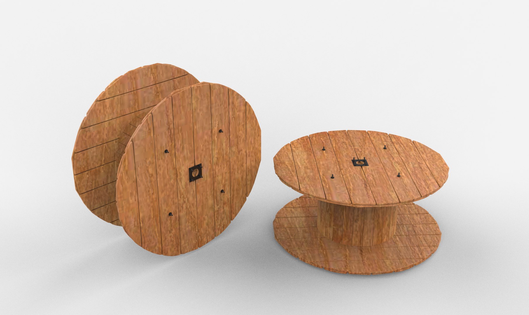Big Wood Coil 3D Model 3D - TurboSquid 2360467
