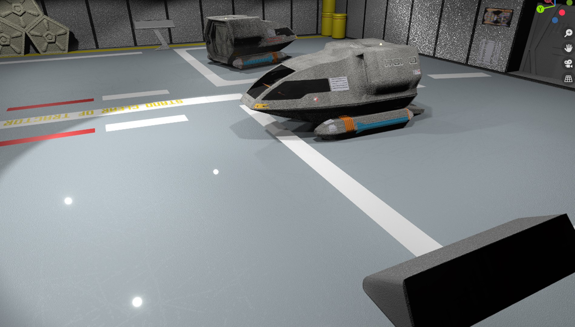 Federation Shuttle And Bay Model - TurboSquid 1753612