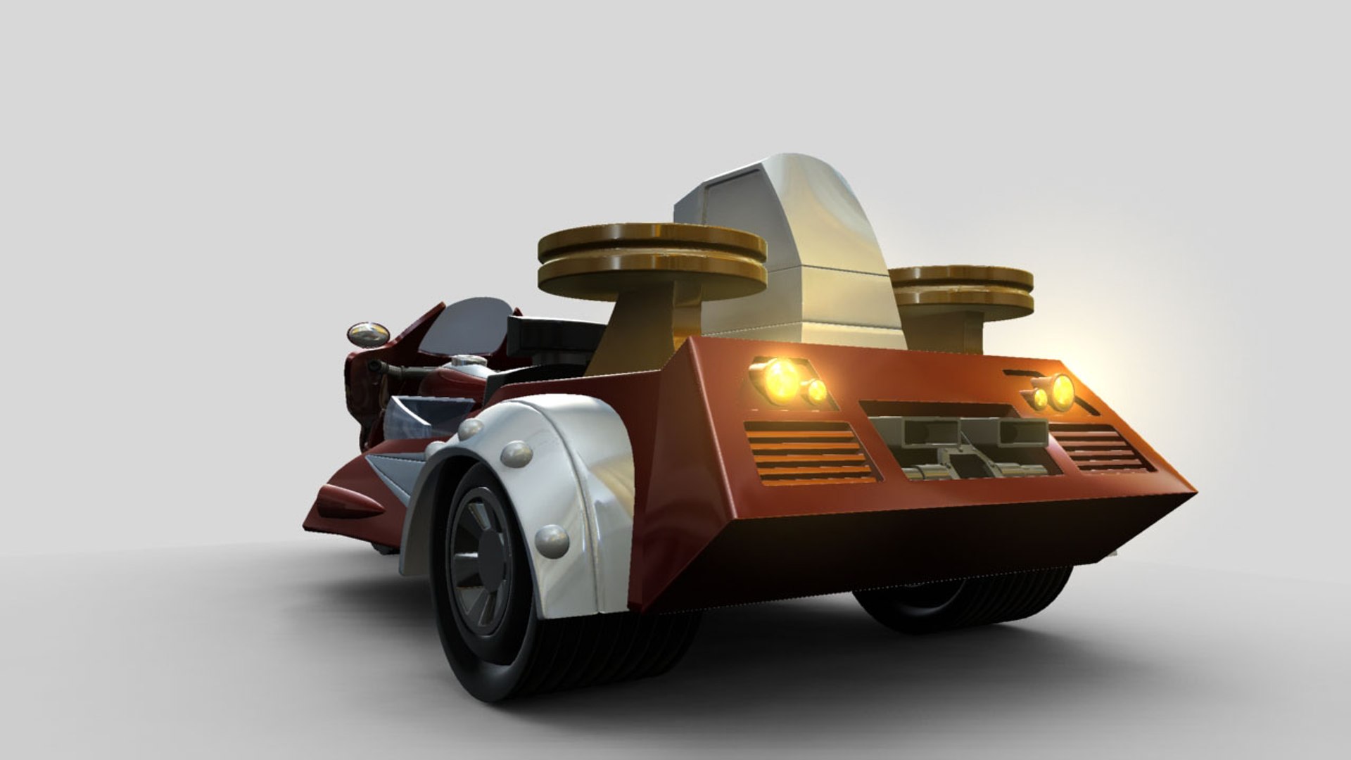 Duke fleed grendizer 3D model - TurboSquid 1456219