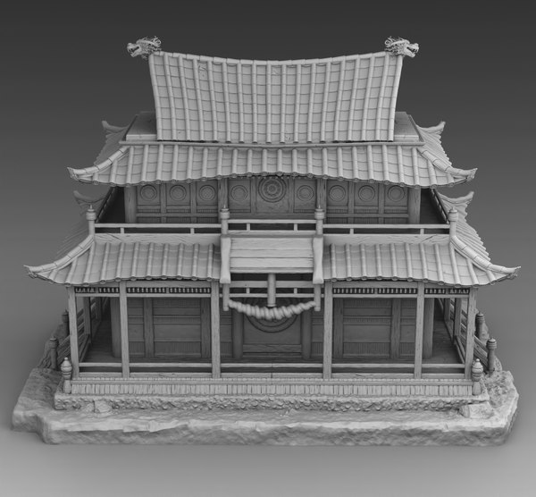 Chinese house 3D 모델 - TurboSquid 1948027