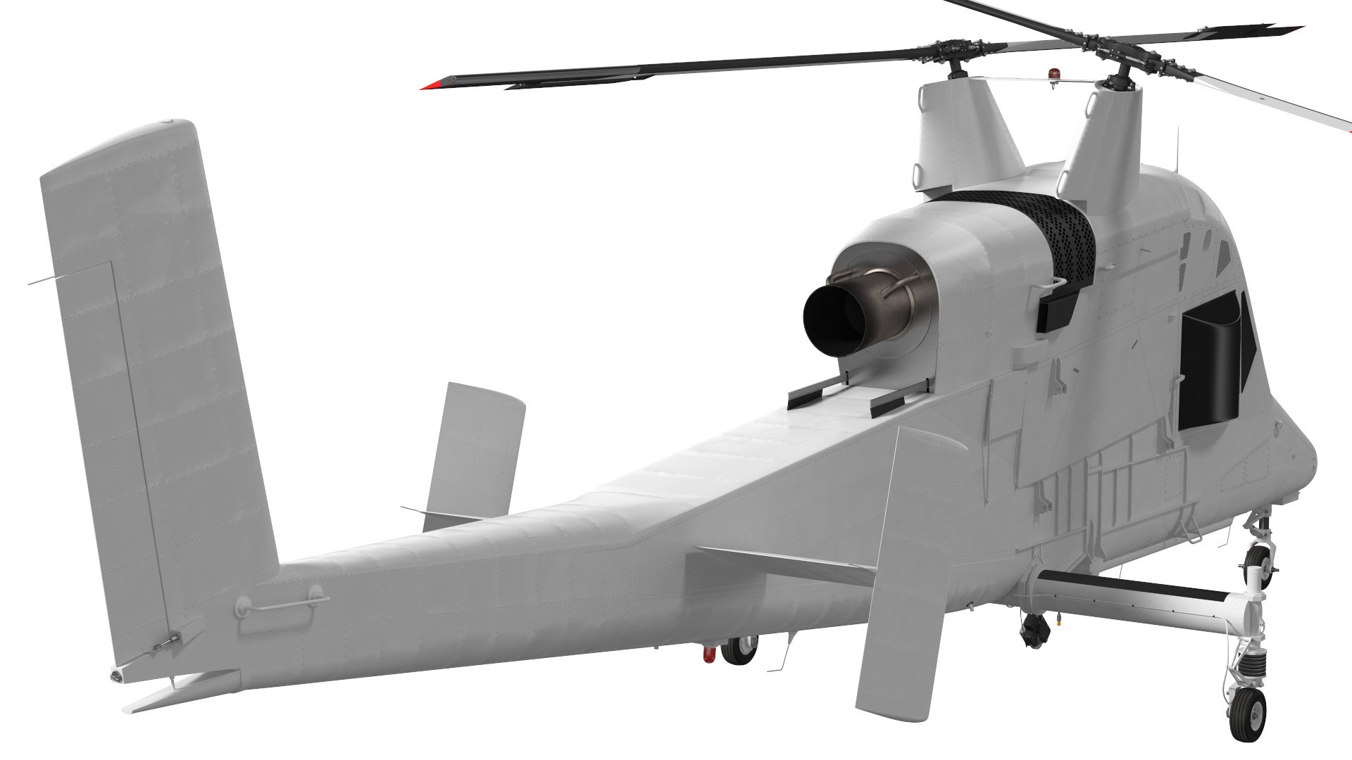 Synchropter Helicopter Exterior Only Model - TurboSquid 1808634