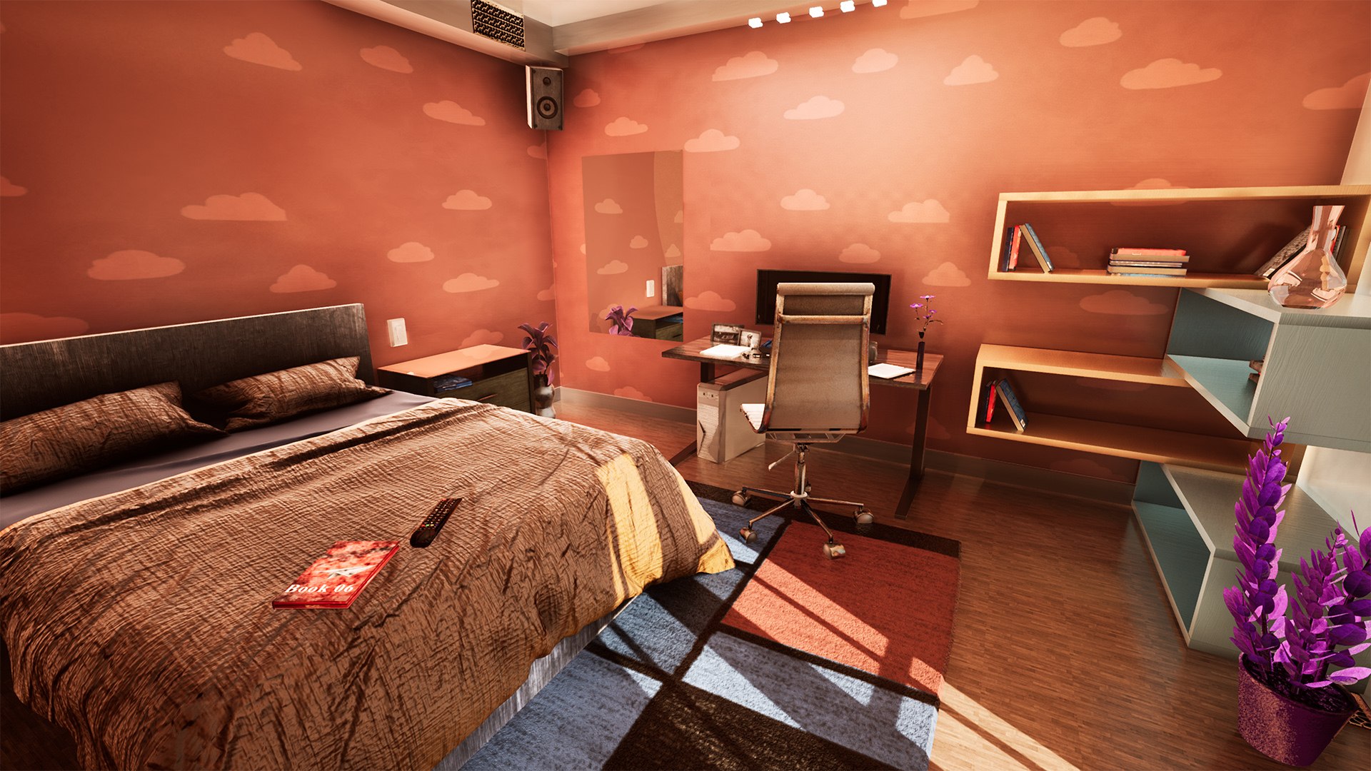 3D Model Small Bedroom Furniture Package 80 Variations - TurboSquid 1984635