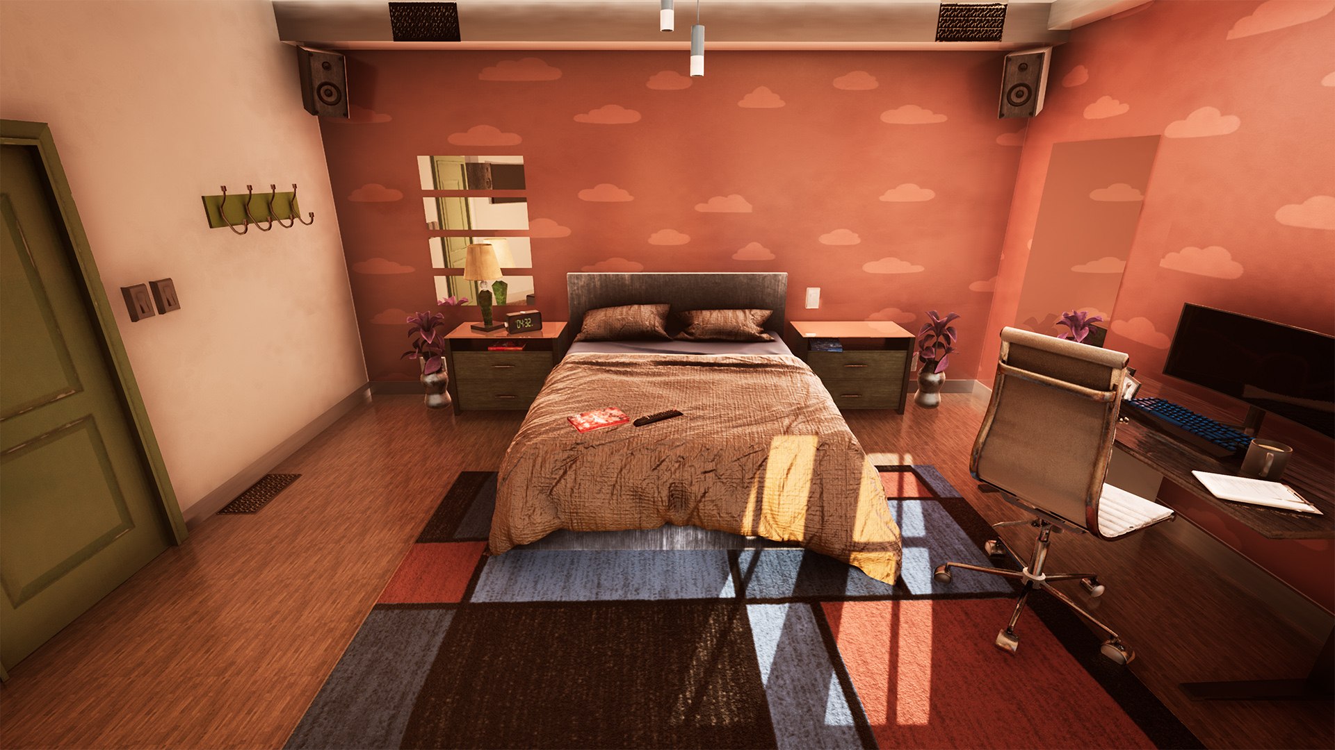 3D Model Small Bedroom Furniture Package 80 Variations - TurboSquid 1984635