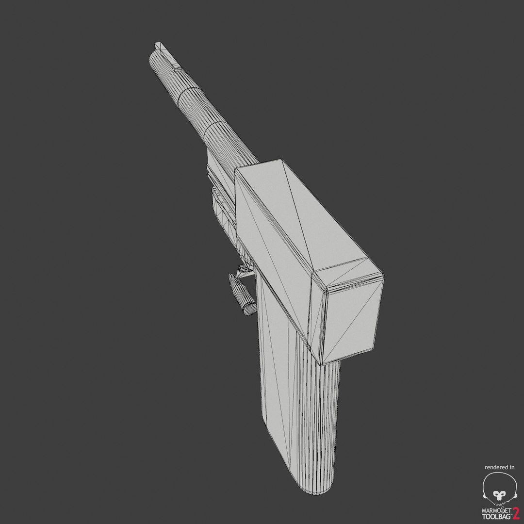 3dsmax Golden Gun