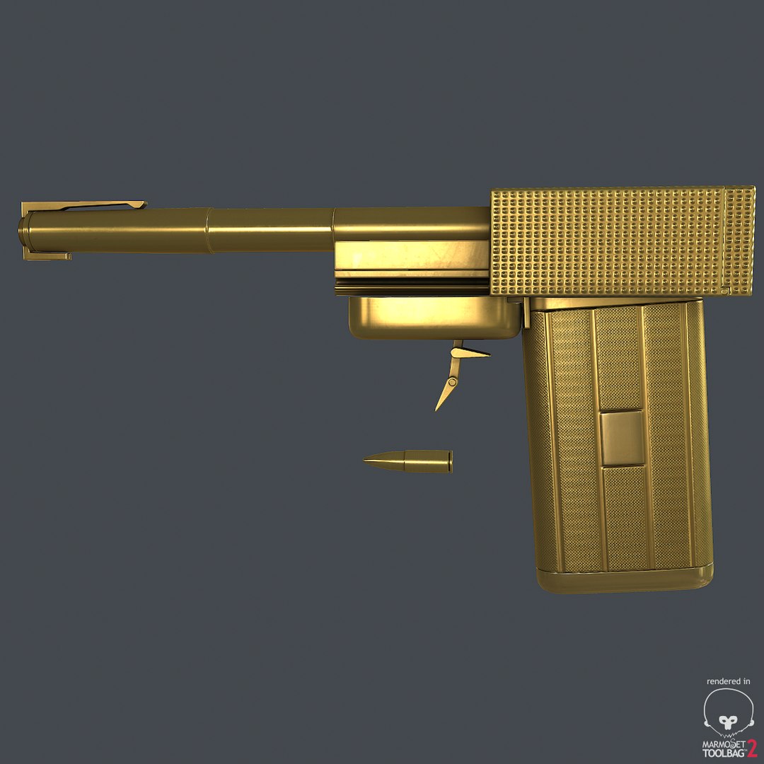 3dsmax Golden Gun