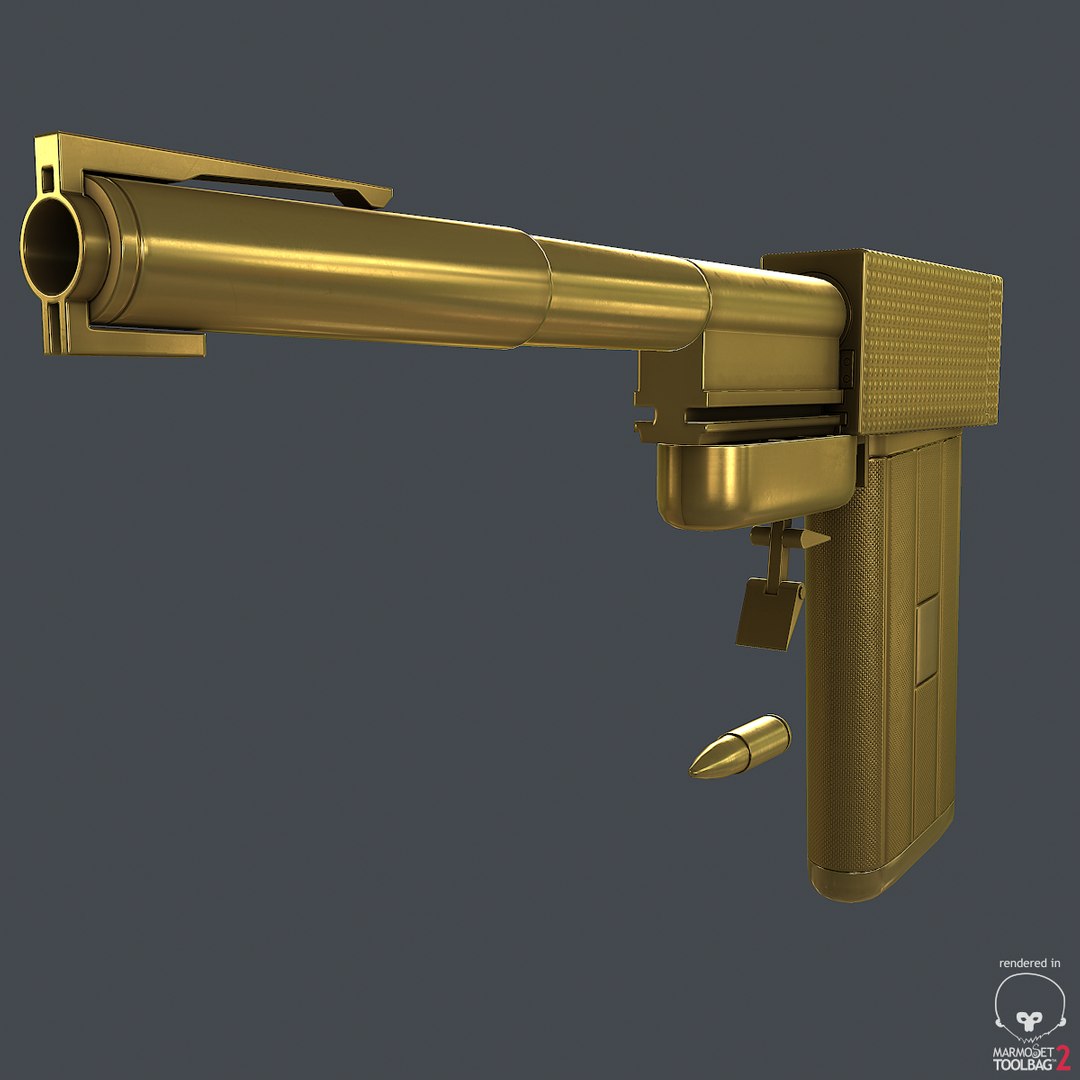 3dsmax Golden Gun