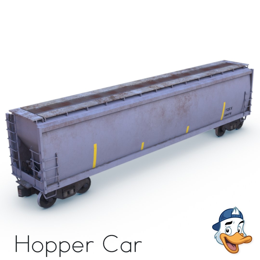 Hopper Car Model - TurboSquid 1218875