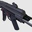Guns Submachine 3d Model
