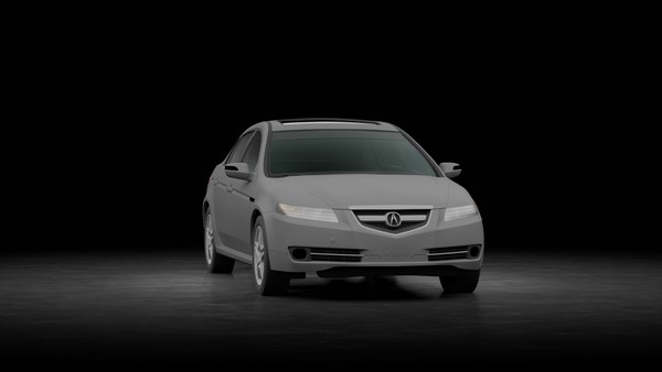 Acura TL 2007 3D 모델 - TurboSquid 1926576