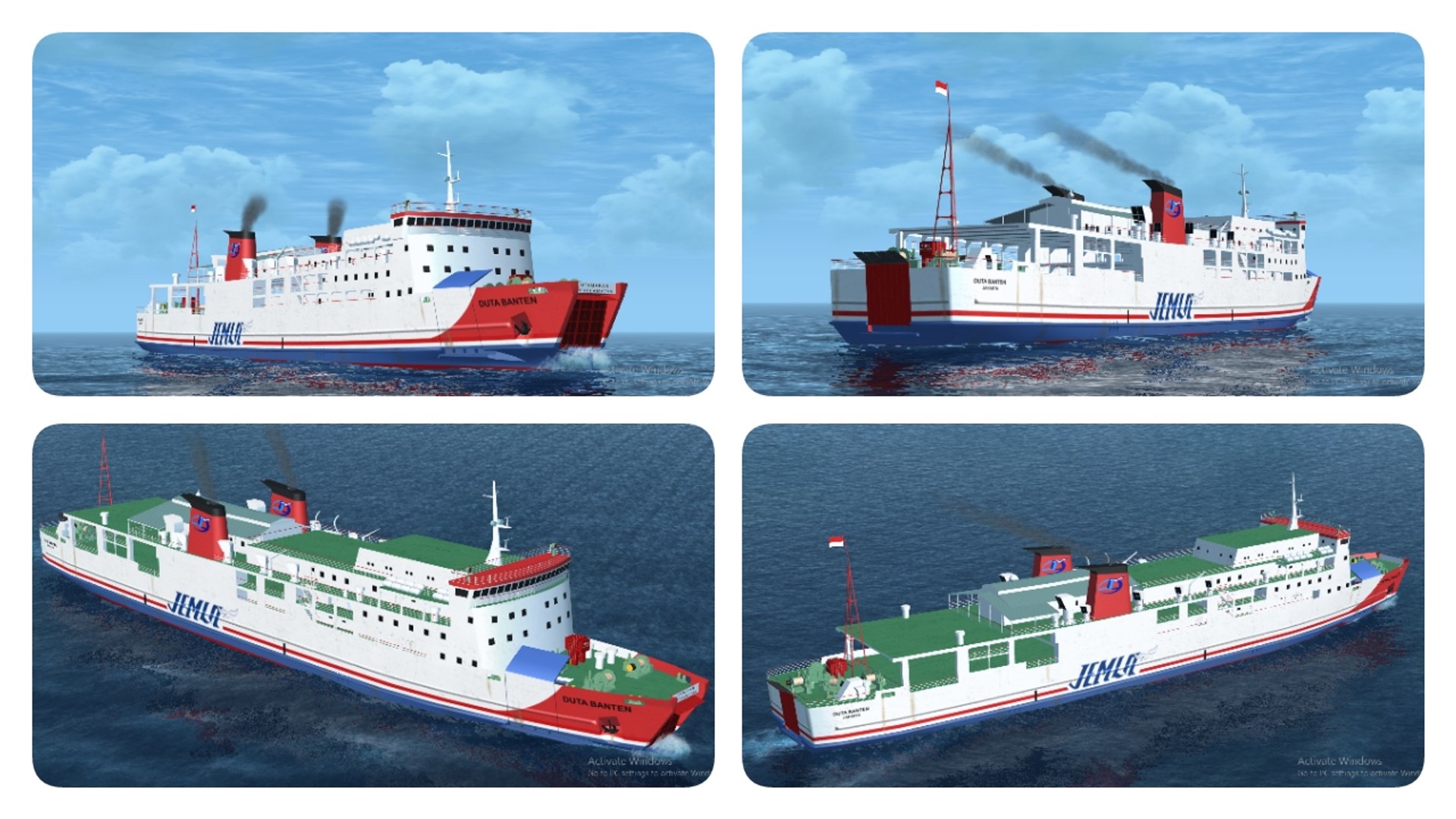 Ro-ro Ferry 3D - TurboSquid 1177682
