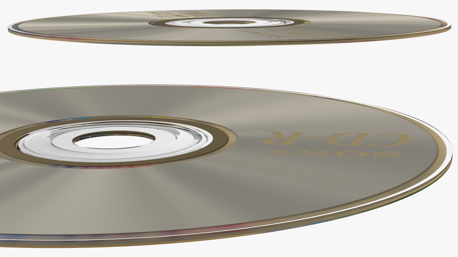 3D Sony CD R Compact Disc Model - TurboSquid 1814931