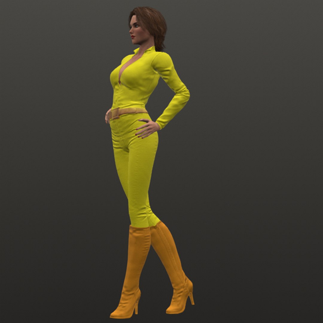 3D Valerie Female - TurboSquid 1402362