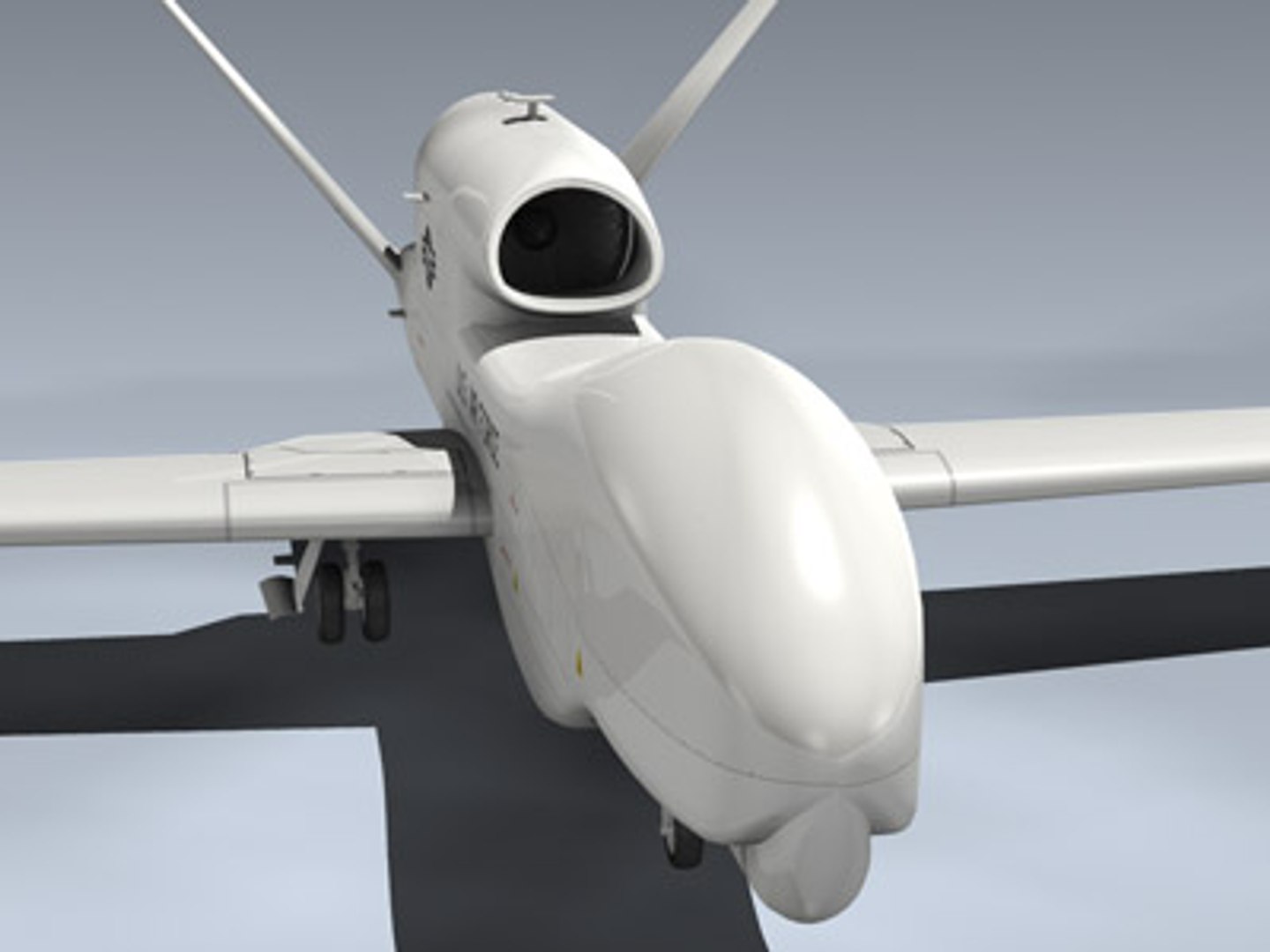 3d Rq-4a Global Hawk Aircraft Model