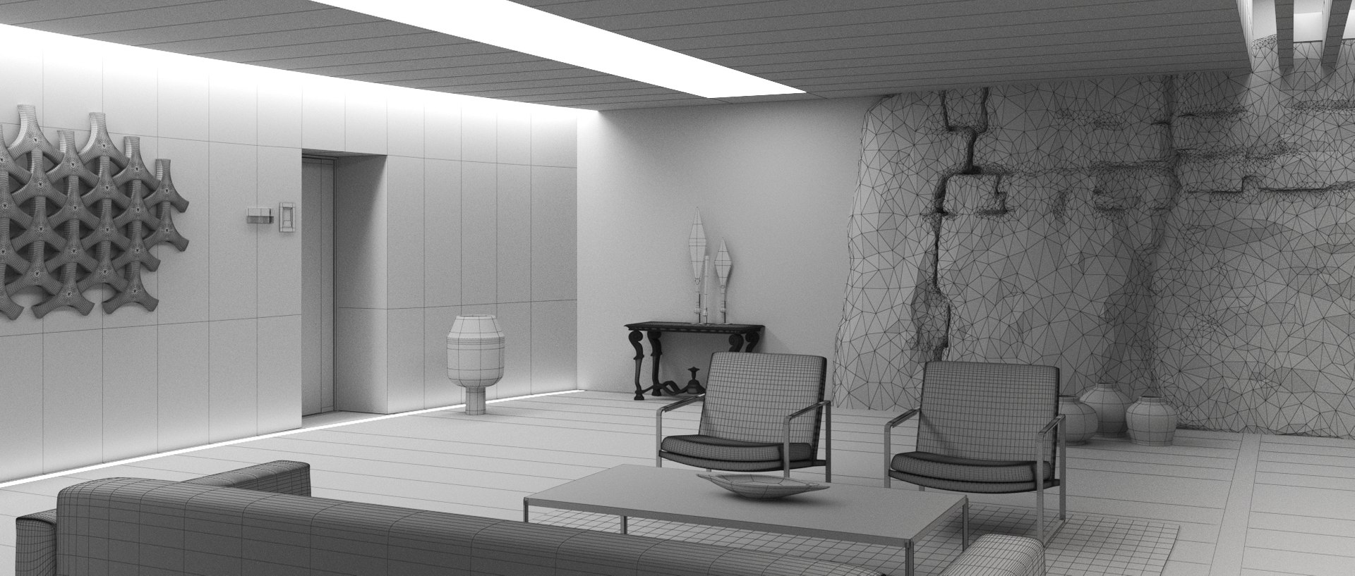 Ex Machina - The Pollock Disco Room 3D Model - TurboSquid 1969554